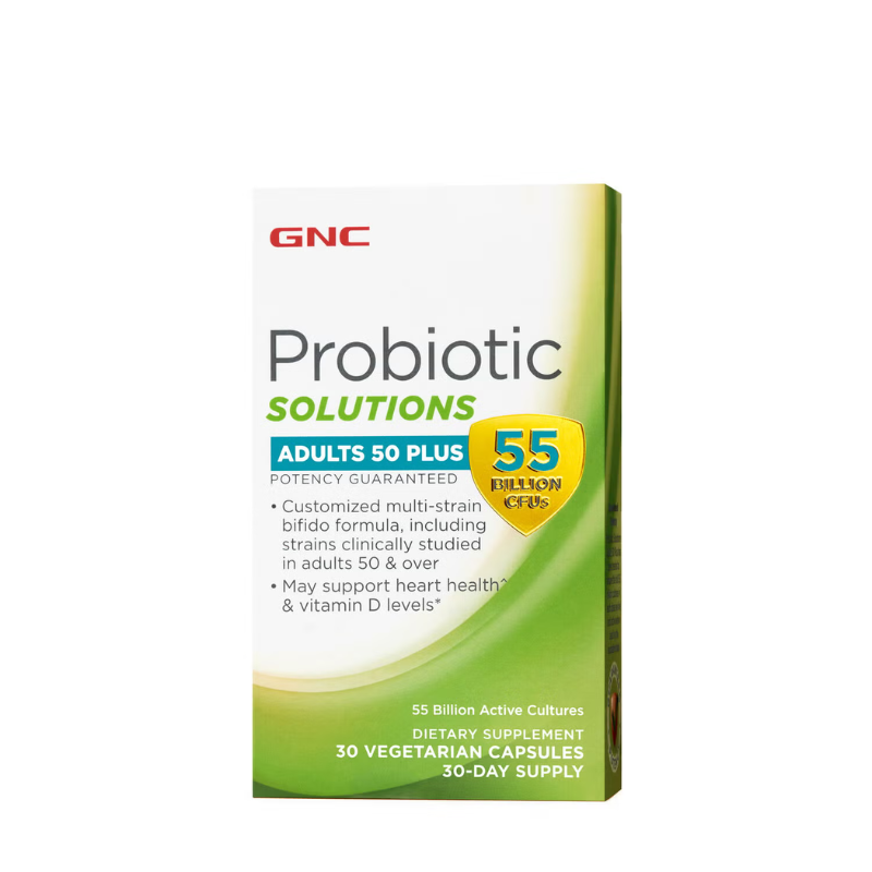 GNC Probiotic Solutions Adults 50 Plus 55 Billion – GNC Guatemala