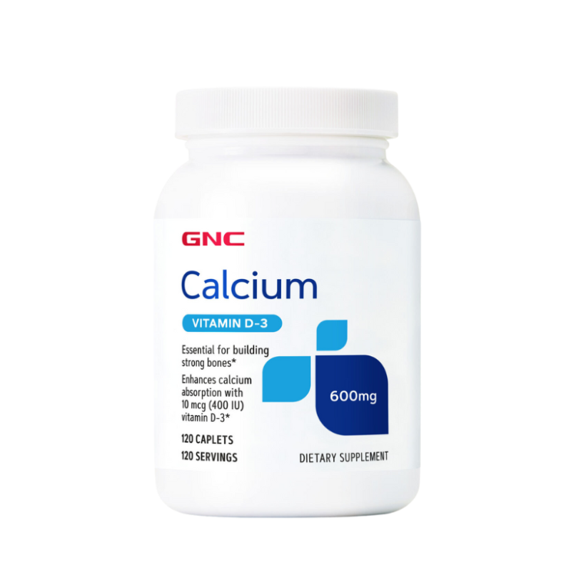 GNC Calcium with 400 IU Vitamin D-3 600 mg – GNC Guatemala